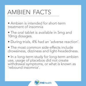 A Drug Profile on Ambien: Abuse, Addiction & Treatment | FHE Health