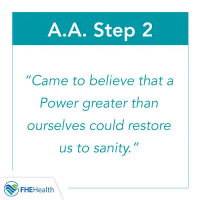 Step 2 of A.A.: What 12-Steps Mean by “A Higher Power” | FHE Health