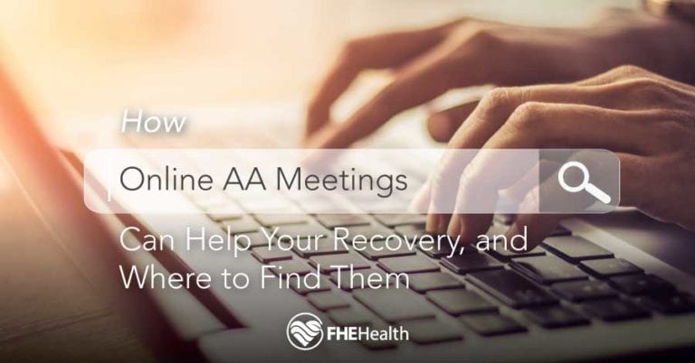 Where to Find Online AA Meetings for Recovery Support | FHE Health