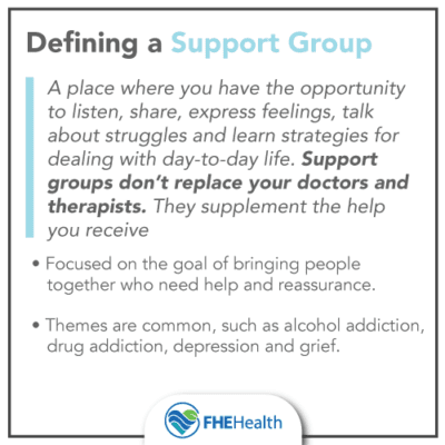 Support Groups for Addiction & Mental Health | FHE Health