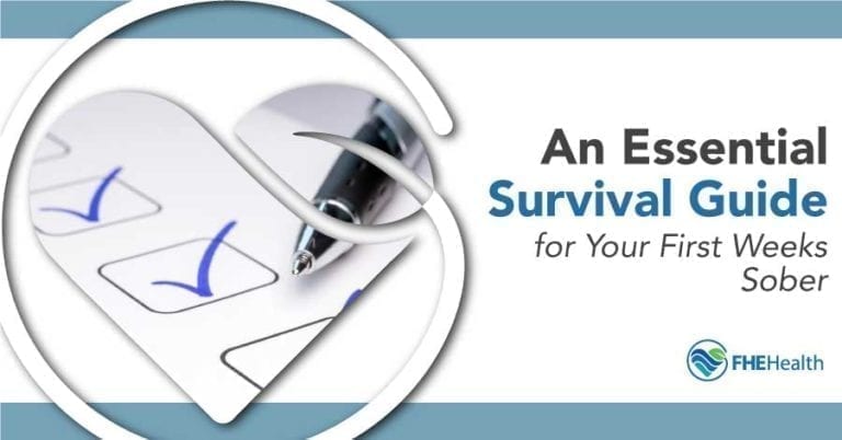 An Essential Survival Guide for Your First Weeks Sober | FHE Health