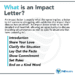 How to Write An Impact Letter | FHE Health