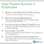 Preventing Employee Burnout and Supporting Mental Health at Work | FHE ...
