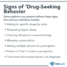 Examples of Drug Seeking Behaviors - Signs to Watch For | FHE Health