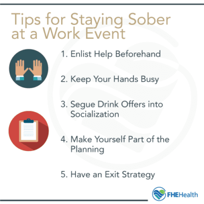 How to Get Through a Company Party While Sober