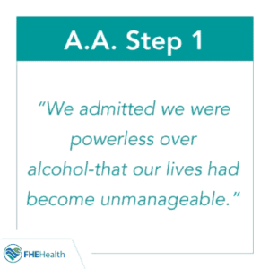 Step 1 A.A. Why the 12-step Journey Begins with Powerlessness | FHE Health