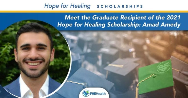Graduate Recipient Hope for Healing Scholarship: Amad Amedy | FHE Health