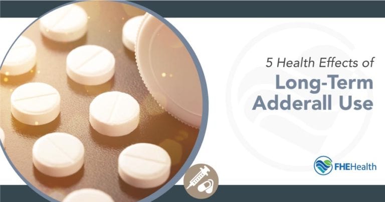 Long Term Effects of Adderall | FHE Health
