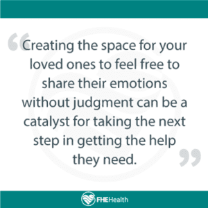 Helping Hands: How to Support Someone with Depression | FHE Health