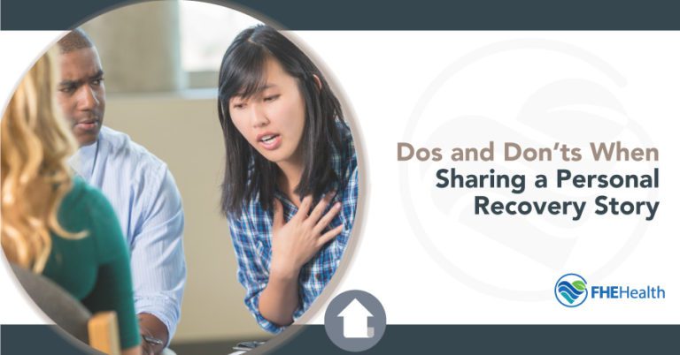 Dos and Don’ts of Sharing Recovery Stories | FHE Health