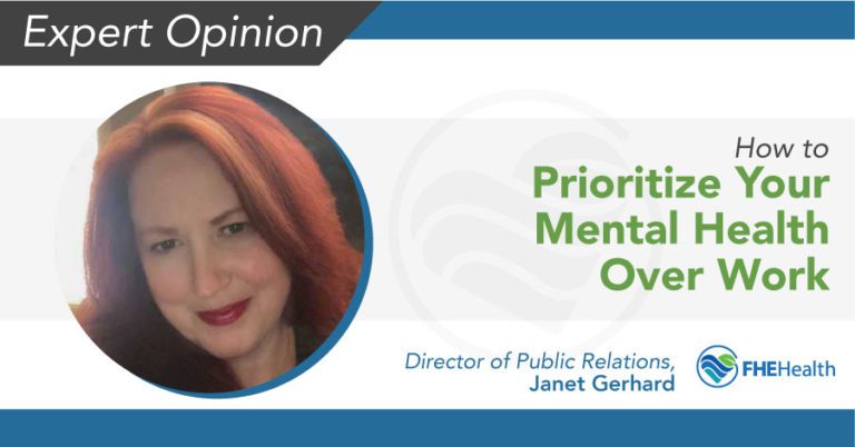 How to Prioritize Your Mental Health Over Work | FHE Health