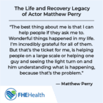 Chandler Unfiltered: Matthew Perry Opens Up About His Struggles with ...