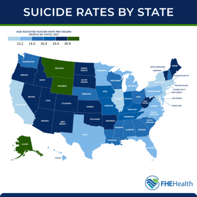 Suicide Rates by State: A Look at Trends | FHE Health