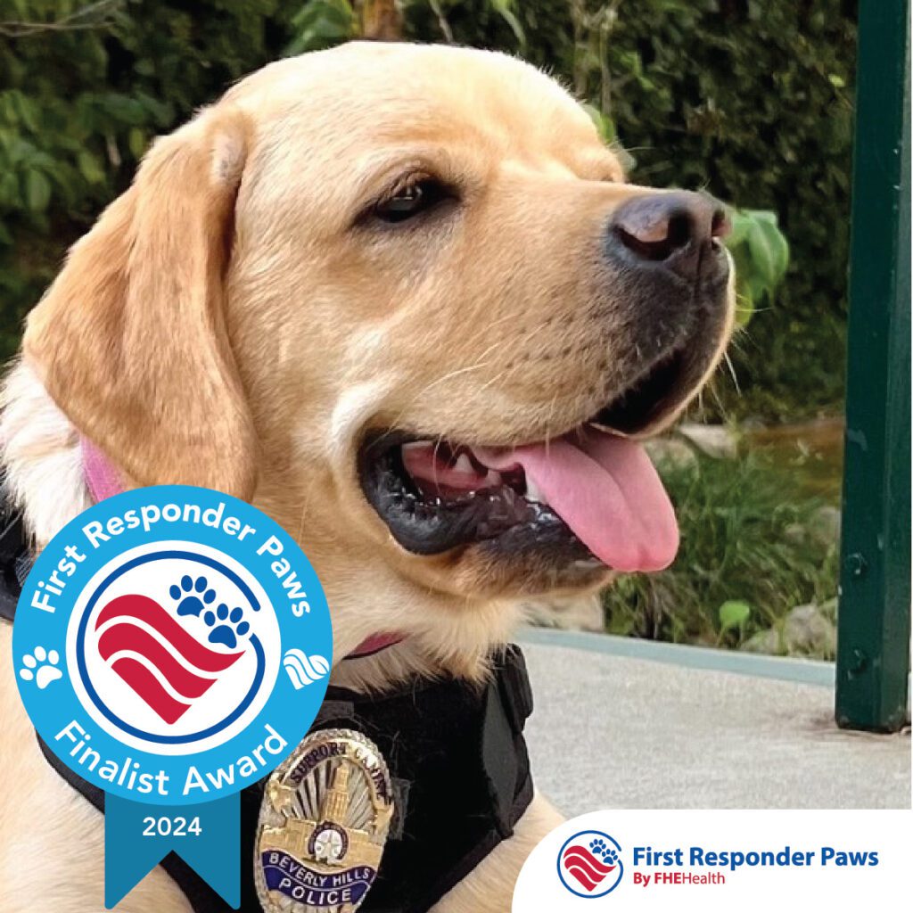 Meet Our 10 Finalists for the 2024 First Responder Paws Award! | FHE Health