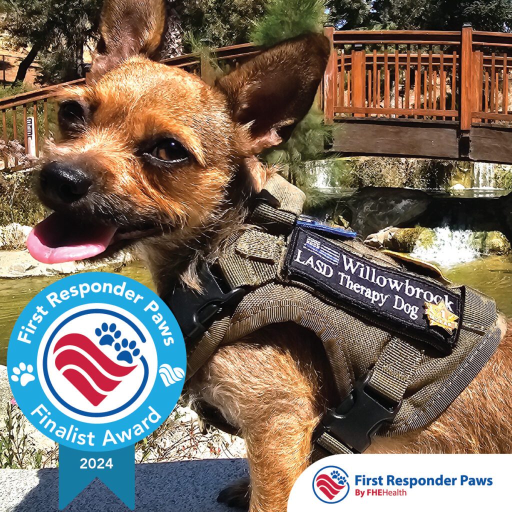 Meet Our 10 Finalists for the 2024 First Responder Paws Award! | FHE Health